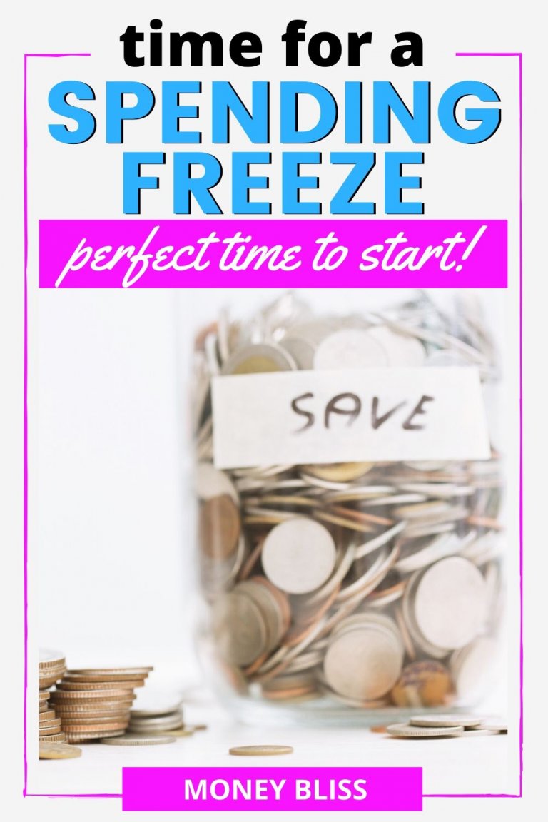 Ultimate Guide to a Successful Spending Freeze - Money Bliss