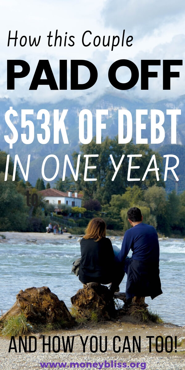 Our Debt Free Story How We Paid Off 53 000 In Debt Money Bliss
