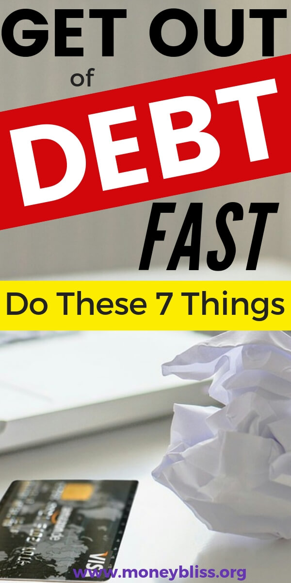7 Things to Give UP to Pay Off Debt Faster | Money Bliss