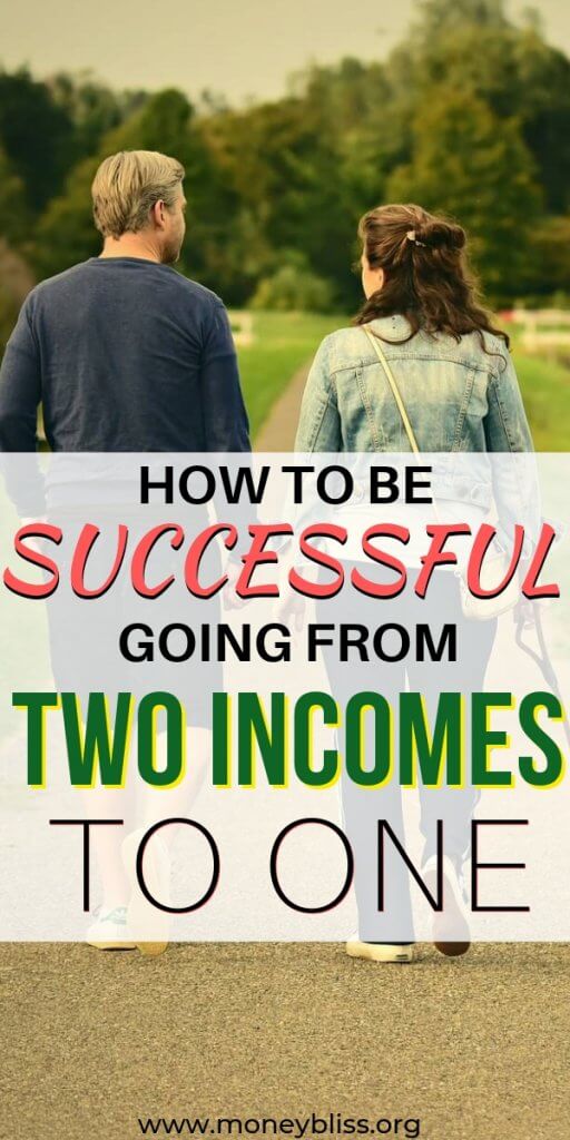 Be Successful on How to Go from Two Incomes to One - Money Bliss