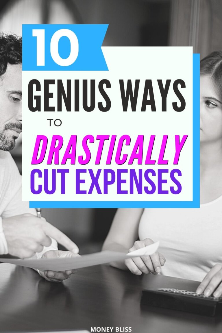10 Ways on How to Drastically Cut Expenses Now - Money Bliss