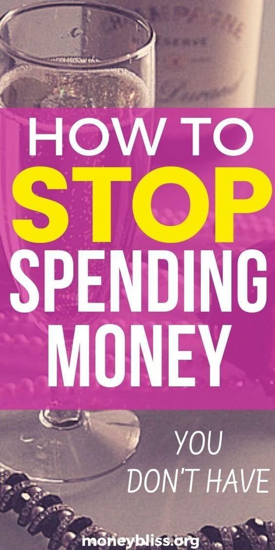 The Vicious Cycle- Learn How to Stop Spending Money Now - Money Bliss