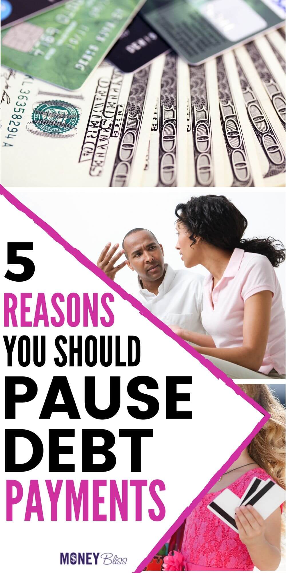 5 Real Reasons You Should Pause Debt Payments - Money Bliss