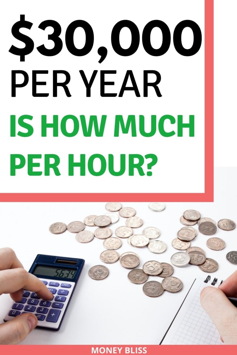 30000 A Year Is How Much An Hour Good Salary Or No Money Bliss 30000 A Year Is How Much An Hour Good Salary Or No Money Bliss