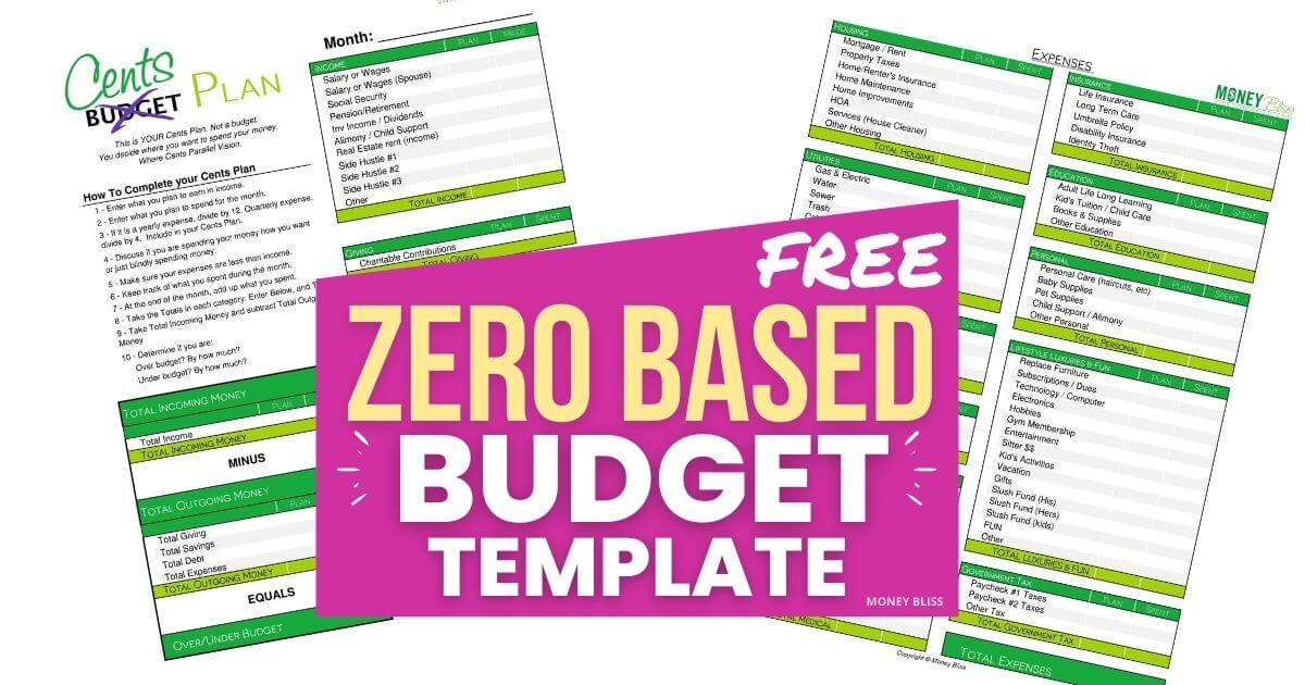 What is Zero-Based Budgeting and How Does It Work? - Money Bliss