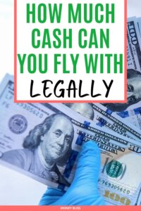 How Much Cash Can You Fly with Legally on a Plane? - Money Bliss