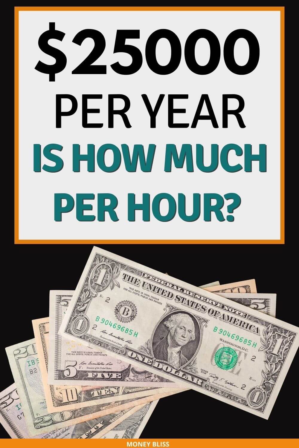 $25000 a Year is How Much an Hour? Can I Survive on This? - Money Bliss