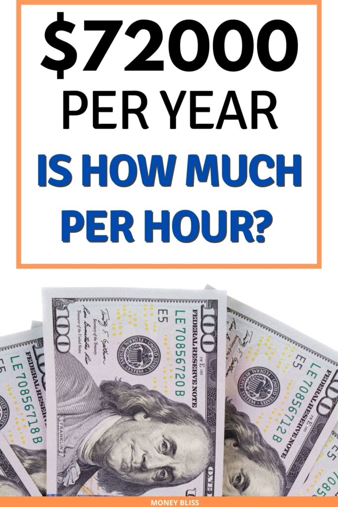  72000 A Year Is How Much An Hour Good Salary Or No Money Bliss