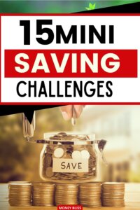 15 Mini Savings Challenge Printables To Save More Money - Money Bliss