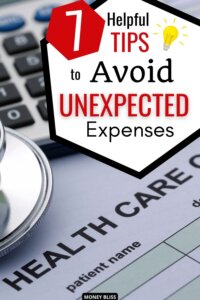 What Are Unexpected Expenses? And How to Avoid Them - Money Bliss