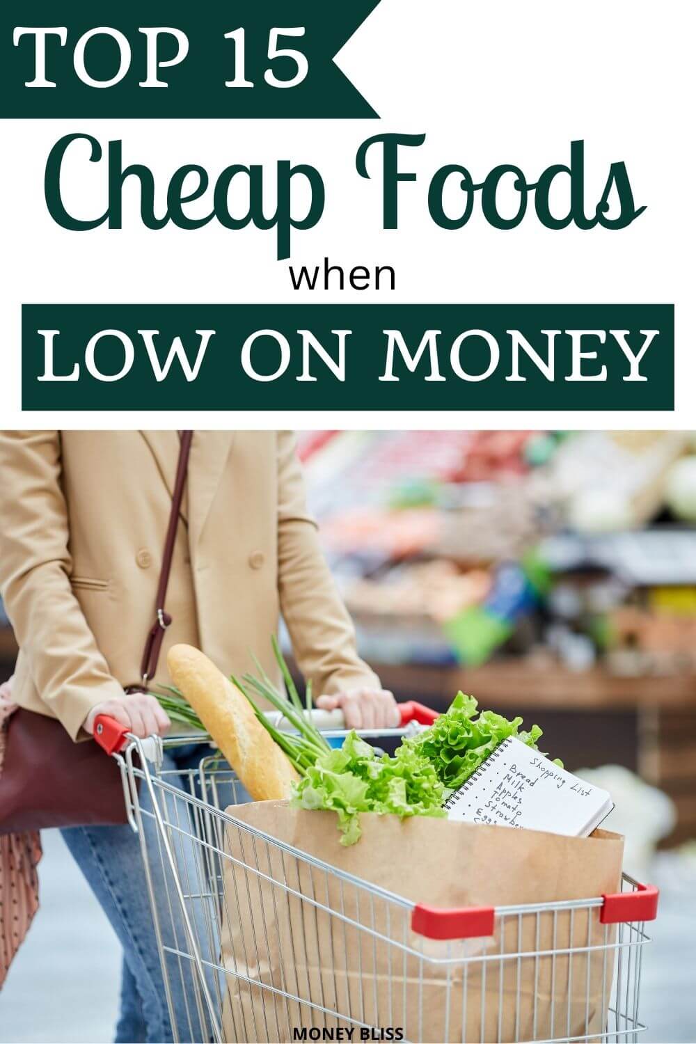 Top 15 Cheap Foods when Low on Money - Money Bliss