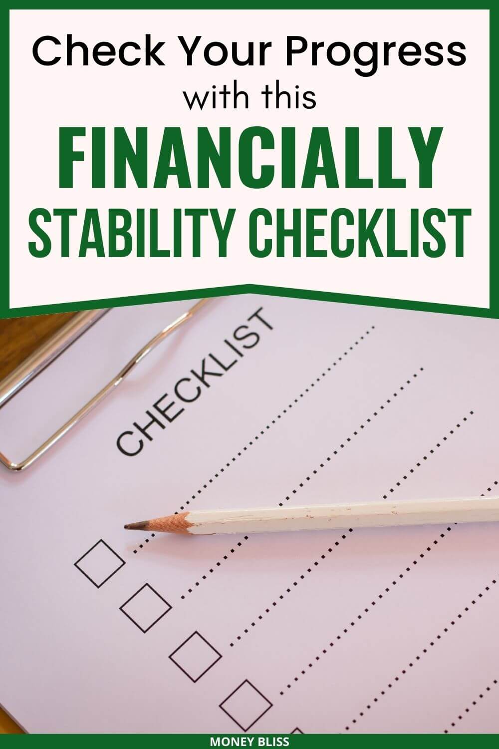 Check This Financially Stable Checklist to See If You’re on the Right ...