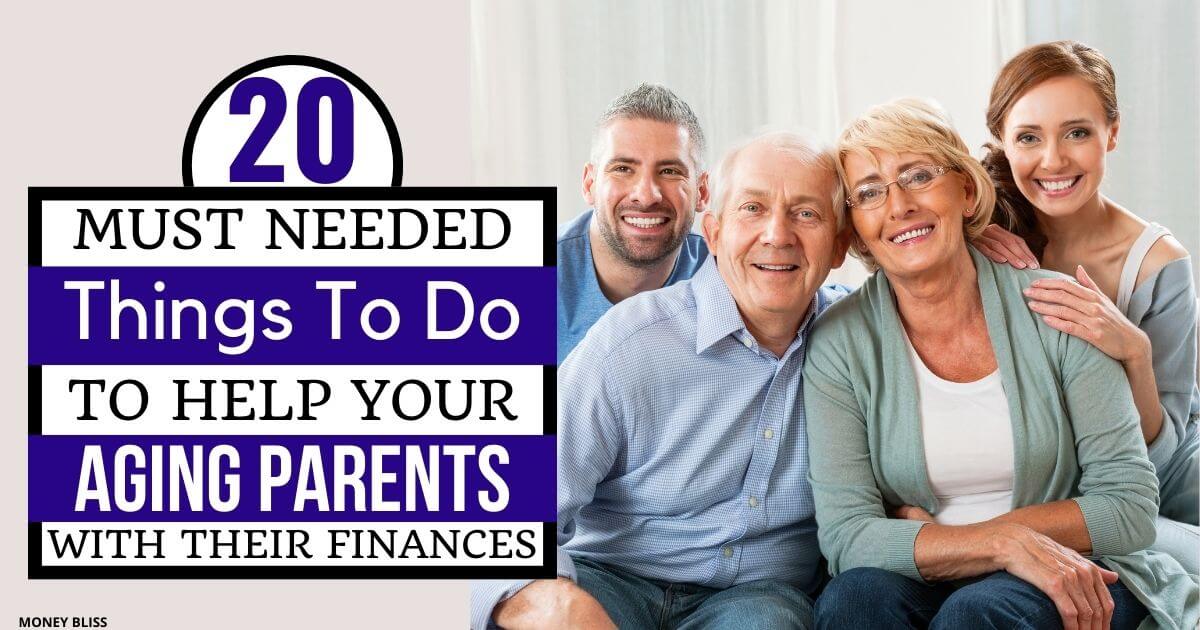 How to Support Your Parents Financially as They Age—Without Losing Your ...