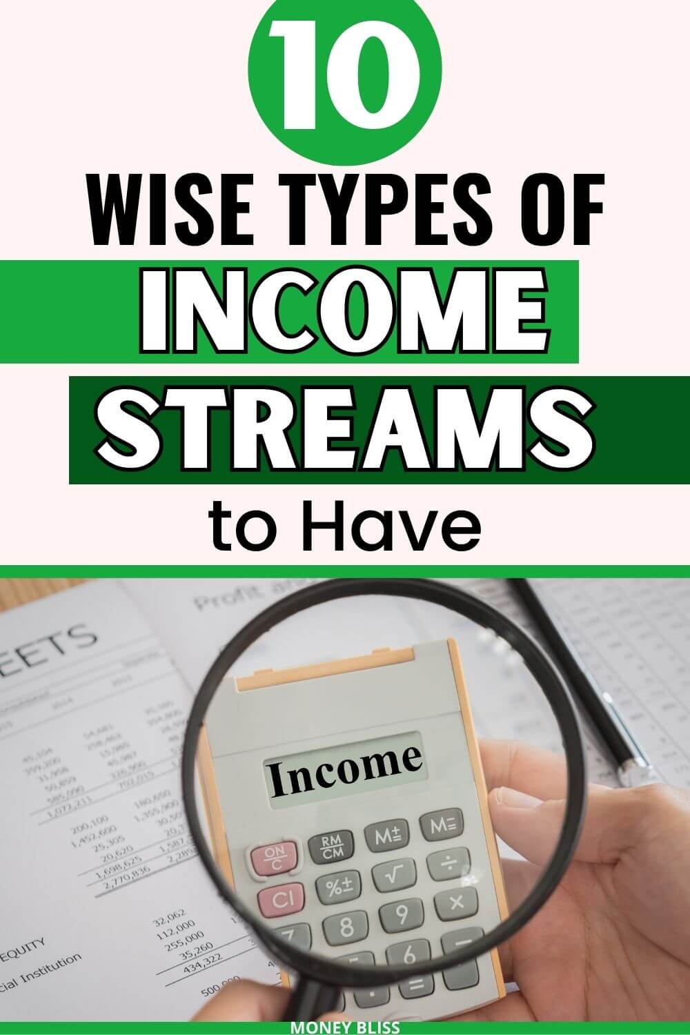 10 Wise Types of Income Streams to Have - Money Bliss