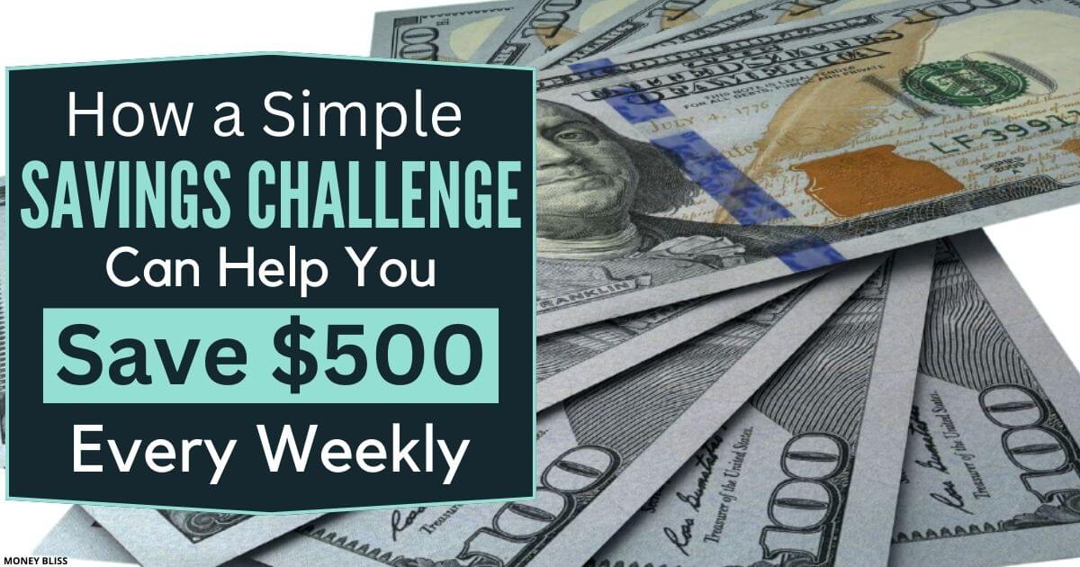How a Simple Savings Challenge Can Help You Save $500 Every Week ...